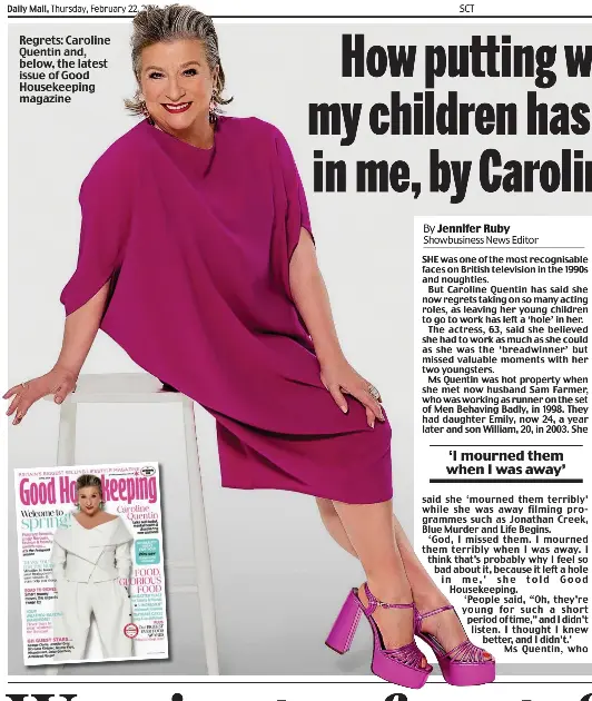 How putting work before my children has left a hole in me, by Caroline ...