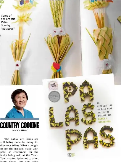 From ‘palaspas’ to rice cakes—the many uses of the palm leaf - PressReader