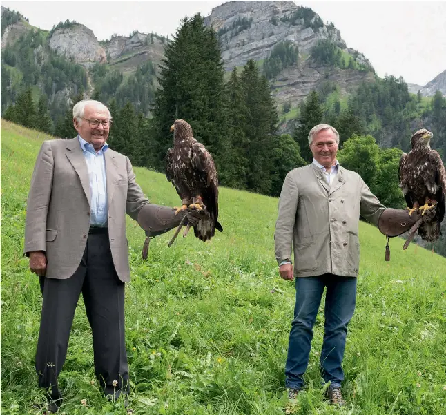 We join three generation­s of the Scheufele family at the launch of ...