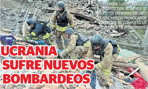 UCRANIA SUFRE NUEVOS BOMBARDEOS - PressReader