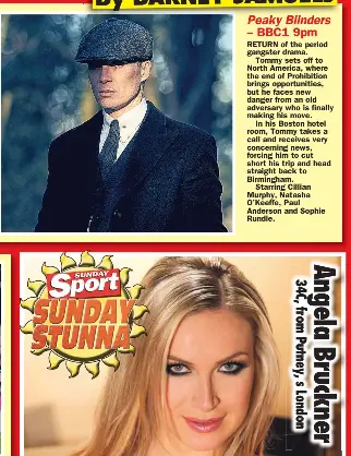 Peaky Blinders – BBC1 9pm - PressReader