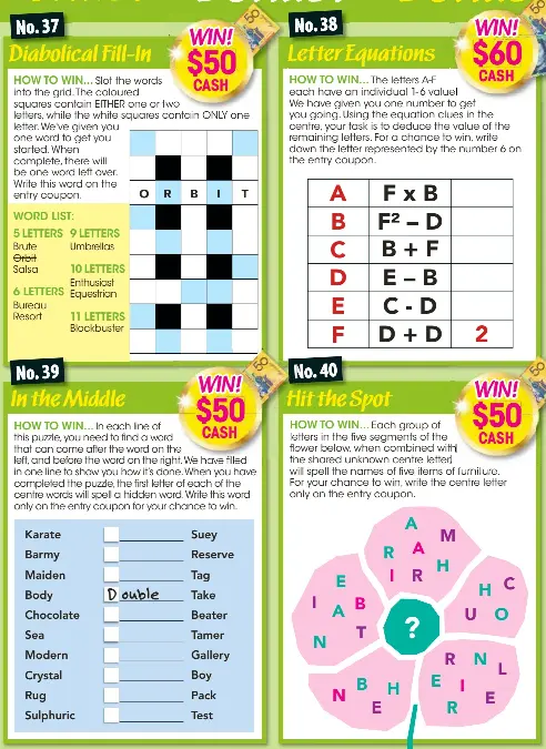 Letter Equations - PressReader