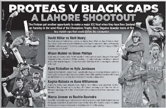 Black Caps full of ‘positive emotions’ for semi - PressReader