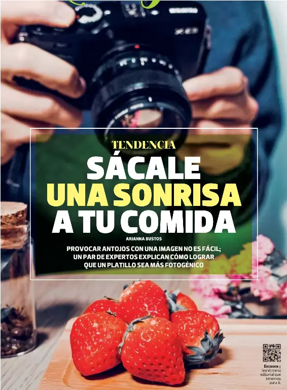 SÁCALE UNA SONRISA A TU COMIDA - PressReader