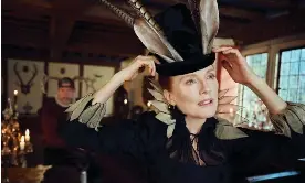 Mary & George review – Julianne Moore has ludicrousl­y good fun in 17th-century raunchfest ...