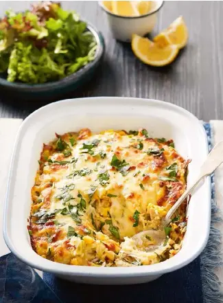 TUNA & CORN RICE BAKE - PressReader