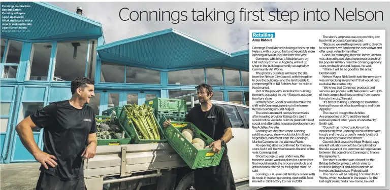 Connings taking first step into Nelson - PressReader