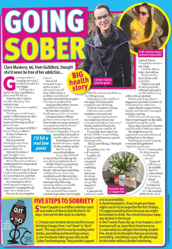GOING SOBER - PressReader