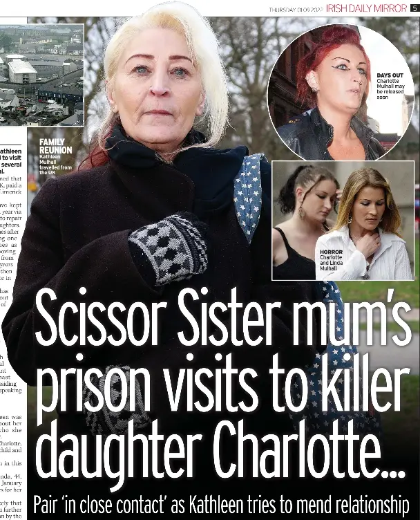 Scissor Sister mum’s prison visits to killer daughter Charlotte ...