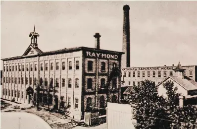 Raymond Manufactur­ing Company grew even as its business waned ...
