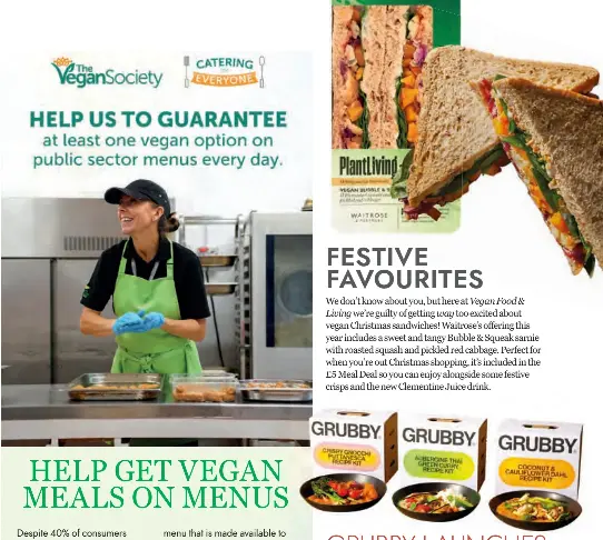 HEL P GET VEGAN EAL S ON ENUS - PressReader