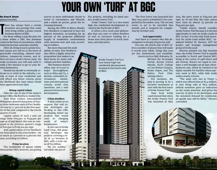 YOUR OWN ‘TURF’ AT BGC - PressReader