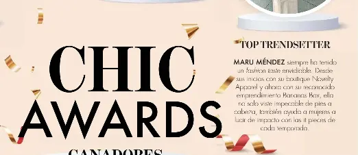 CHIC AWARDS GANADORES - PressReader
