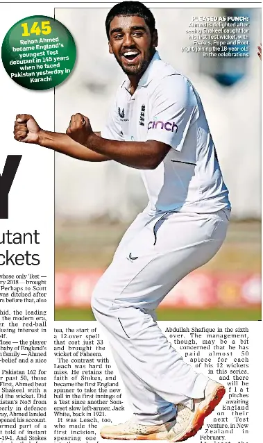 AHMED MAKES HISTORY - PressReader