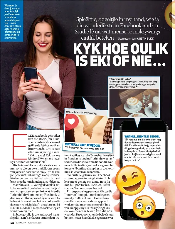 KYK HOE OULIK IS EK! OF NIE . . . - PressReader