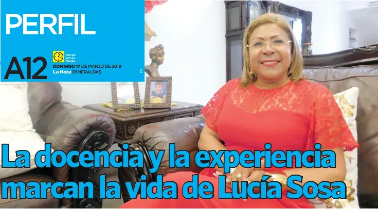 La docencia y la experienci­a marcan la vida de Lucía Sosa - PressReader