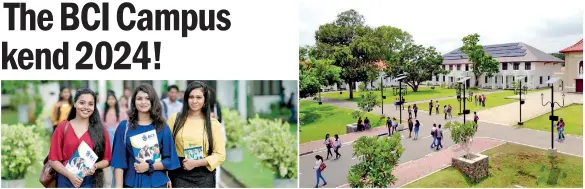 All Set For The BCI Campus Open Weekend 2024! - PressReader