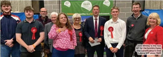 There was surprise win in Derbyshire Dales with 350-vote majority ...