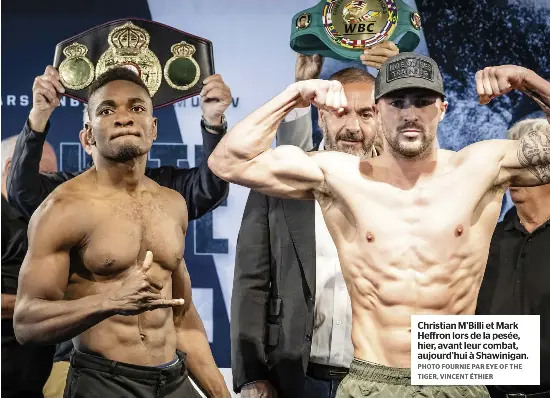 Tension palpable entre M’billi et Heffron - PressReader