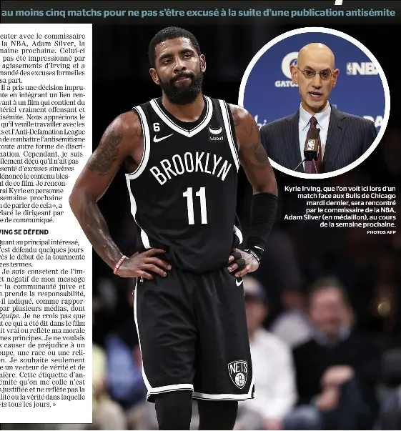 Les Nets sévissent contre Kyrie - PressReader