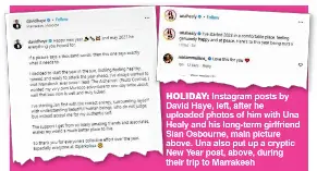 Does three beautiful people + two cryptic posts = one throuple? - PressReader