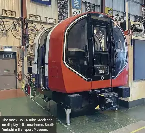 Mock-up 24 TS cab donated to South Yorkshire Transport Museum - PressReader