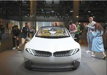 BMW unwraps next-gen EV to take on Tesla, BYD - PressReader