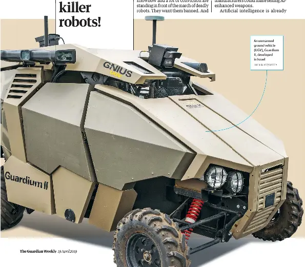 Death to the killer robots! - PressReader