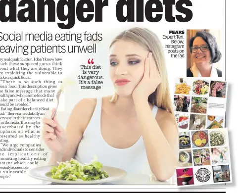 Experts’ health warning over the clean food danger diets - PressReader