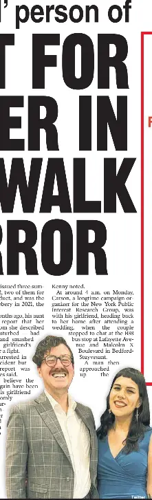 HUNT FOR KILLER IN SIDEWALK HORROR - PressReader