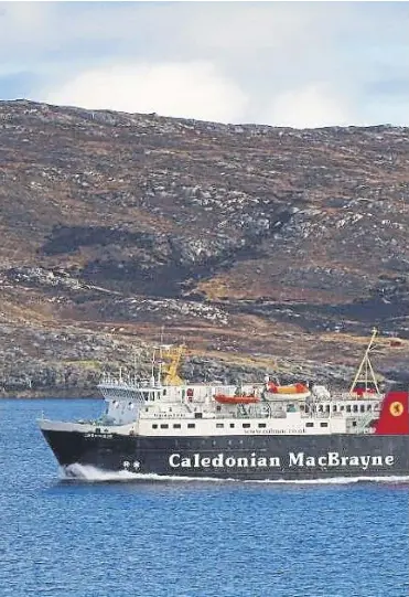 Western Isle sailings halted for three days after Calmac ferry fire - PressReader