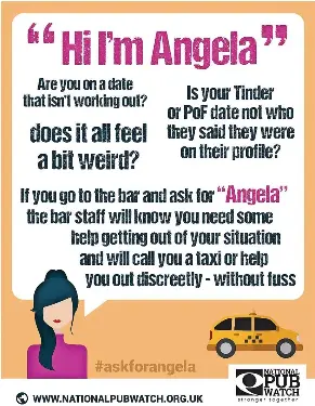 Ask for Angela is a lifeline for anyone who feels unsafe - PressReader