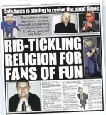 Comedy fans welcome back iconic night - PressReader