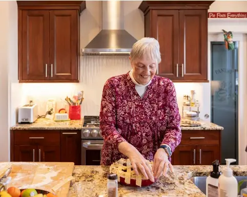 A new start after 60: I baked a pie every day for a year - and it ...