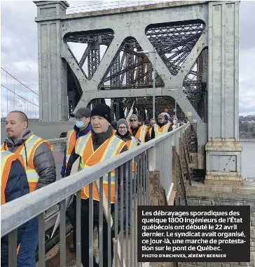 Québec s’entend avec ses ingénieurs - PressReader