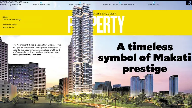 A timeless symbol of Makati prestige - PressReader