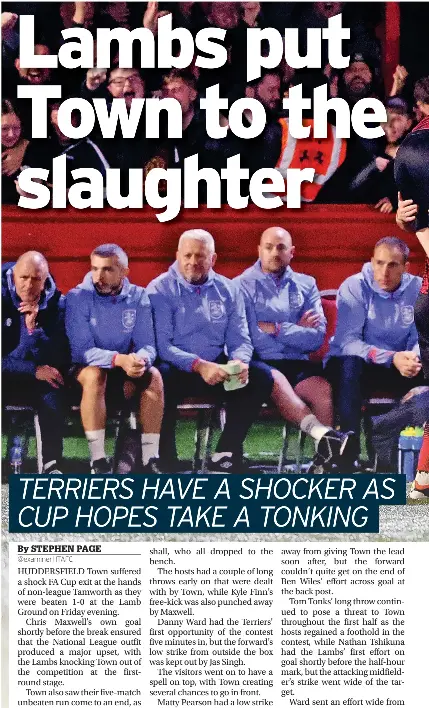 Lambs put Town to the slaughter - PressReader