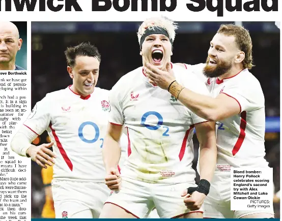 Pollock shines bright in Borthwick Bomb Squad - PressReader