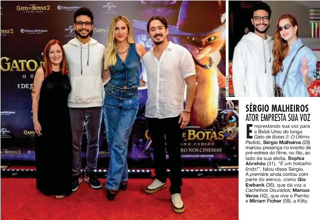 SÉRGIO MALHEIROS ATOR EMPRESTA SUA VOZ - PressReader