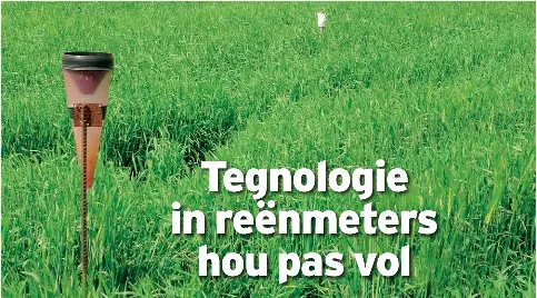 Tegnologie in reënmeters hou pas vol - PressReader