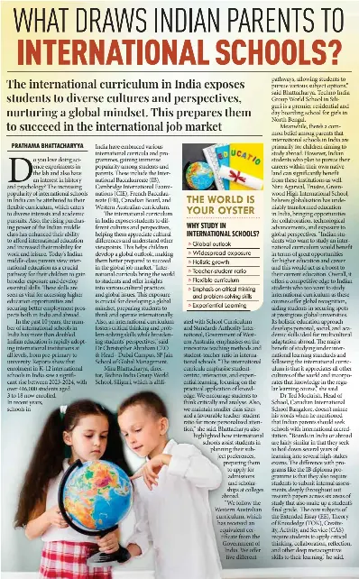 WHAT DRAWS INDIAN PARENTS TO INTERNATIO­NAL SCHOOLS? - PressReader
