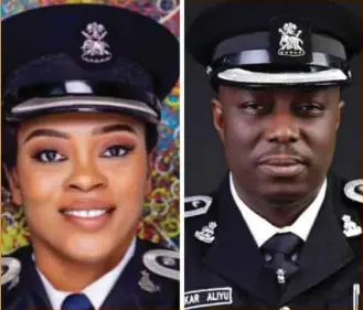 ABUBAKAR ALIYU AND PATRICIA AMADIN AS HEROES OF THE FORCE - PressReader