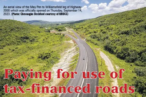 Paying for use of tax-financed roads - PressReader