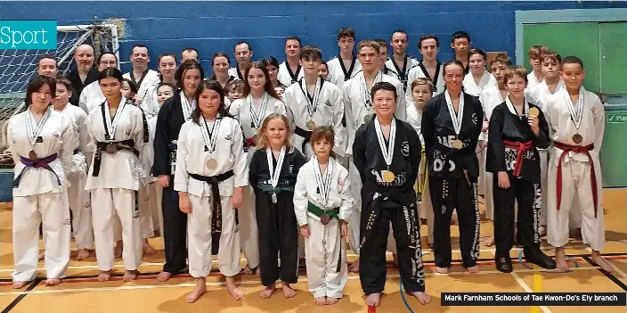 Medals galore for Mark Farnham Schools students at Midlands Championsh­ips - PressReader