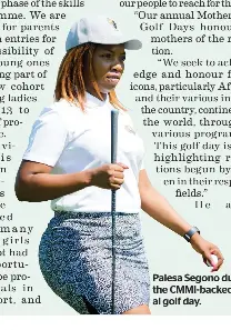 Golf day pays tribute to the legacy of Charlotte Maxeke - PressReader