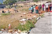 Human skulls, stagnant sewage, uncleared garbage fill Tiruvottiy­ur burial ground - PressReader