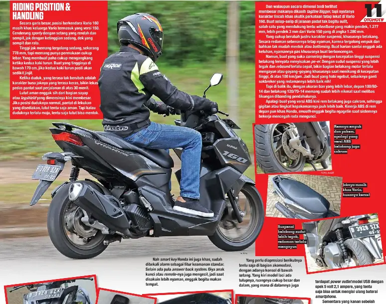 RIDING POSITION & HANDLING - PressReader