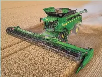 How big are the biggest combine harvesters? - PressReader