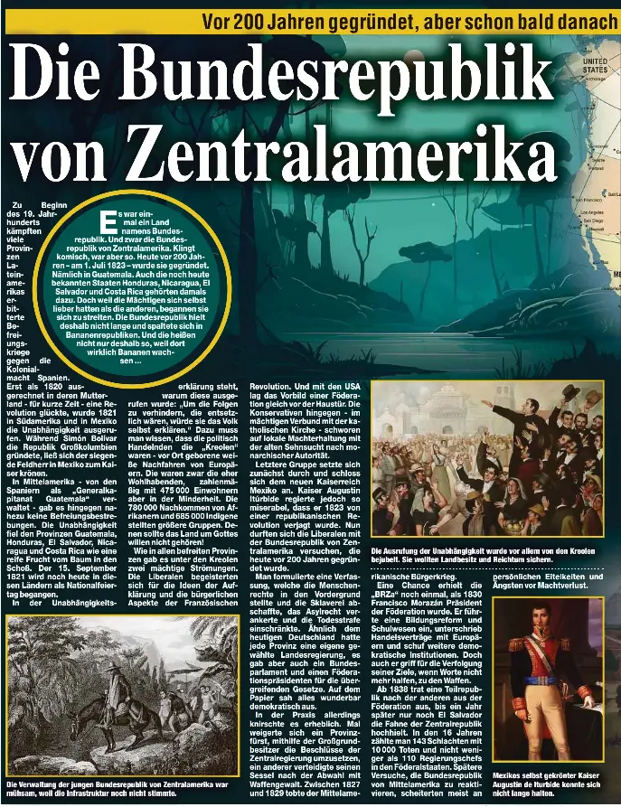 Die Bundesrepu­blik von Zentralame­rika - PressReader