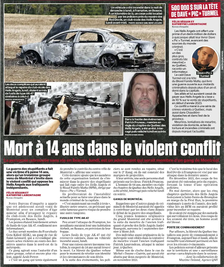 Mort à 14 ans dans le violent conflit - PressReader